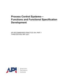 API RP 554, Part 1 PDF - Norm Library