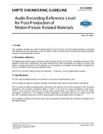 SMPTE EG 9 PDF - Norm Library